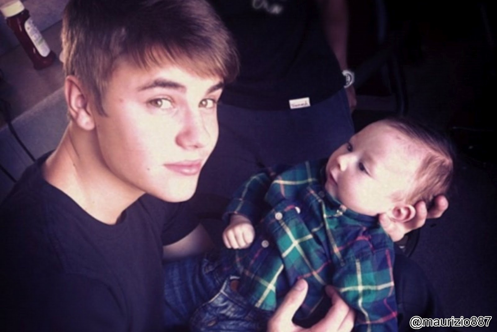 Justin Bieber: Justin Bieber on the Set of *Boyfriend* Music Video With ...