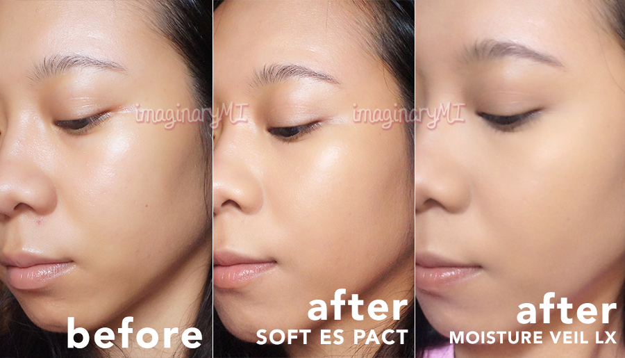 REVIEW : COVERMARK CONNECTING BASE, SOFT ES PACT & MOISTURE VEIL LX ...