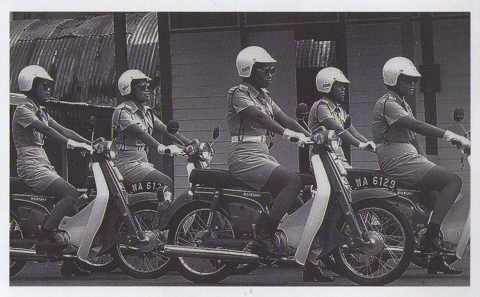 Retro Malaysian Traffic Police woman | kakimoto