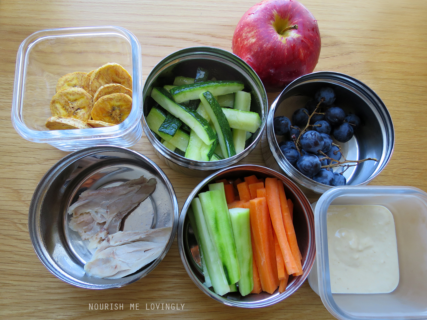 Nourish me lovingly: Packed Lunch (GF, DF, EF, NF)
