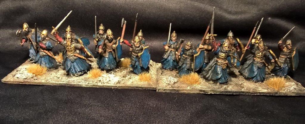 Craig's Wargaming Blog: Black Numenorean Infantry done