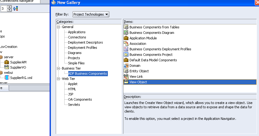 Oracle Application's Blog: Creating Dependent LOV in OAF