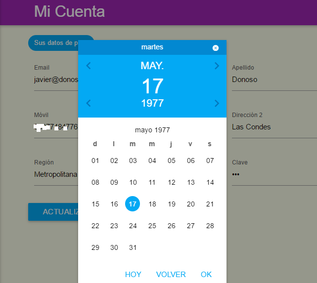 [ABMaterial] DateTimePicker Extented for Weeks (1.20) | B4X Programming Forum
