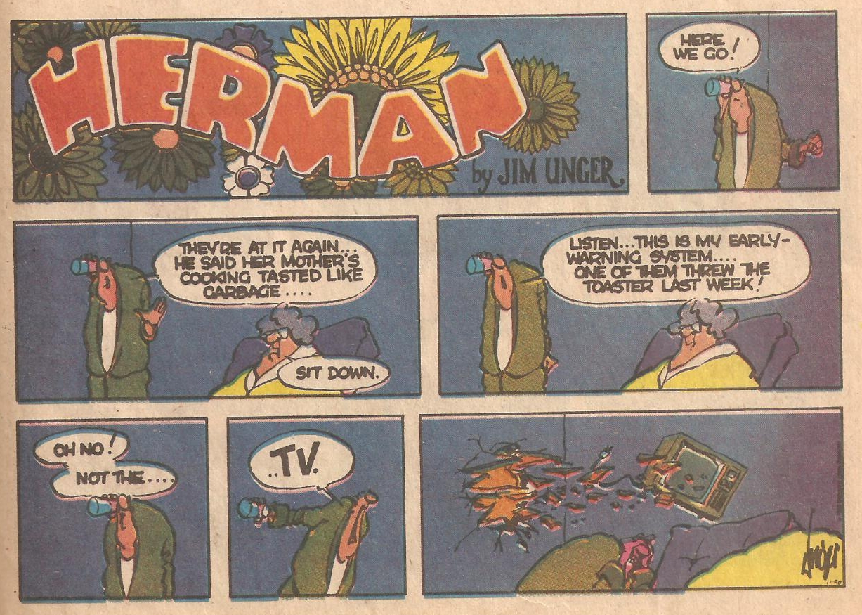 Sunday Comics Debt: Herman Comparison