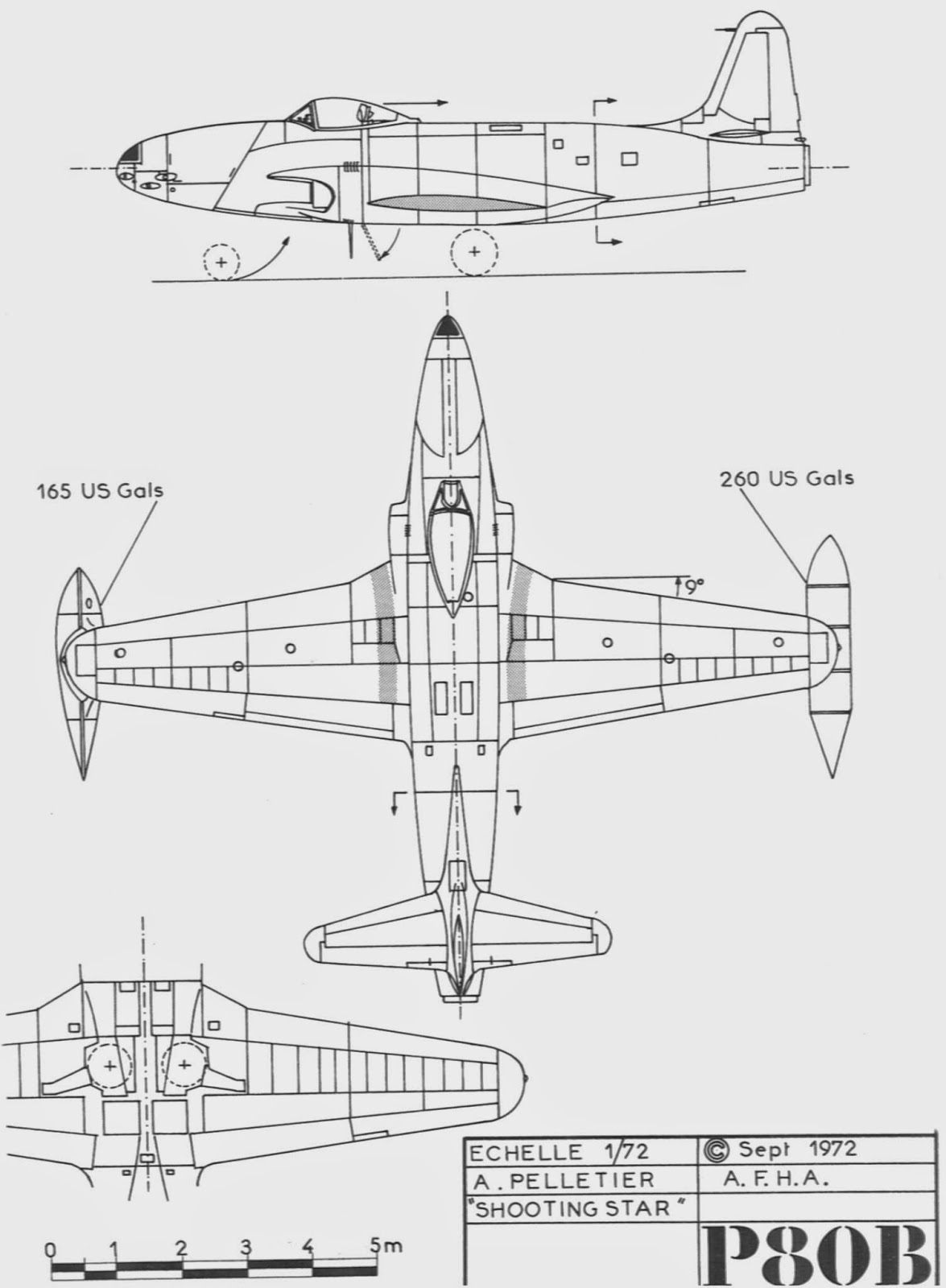 Le Lockheed F-80 "Shooting Star