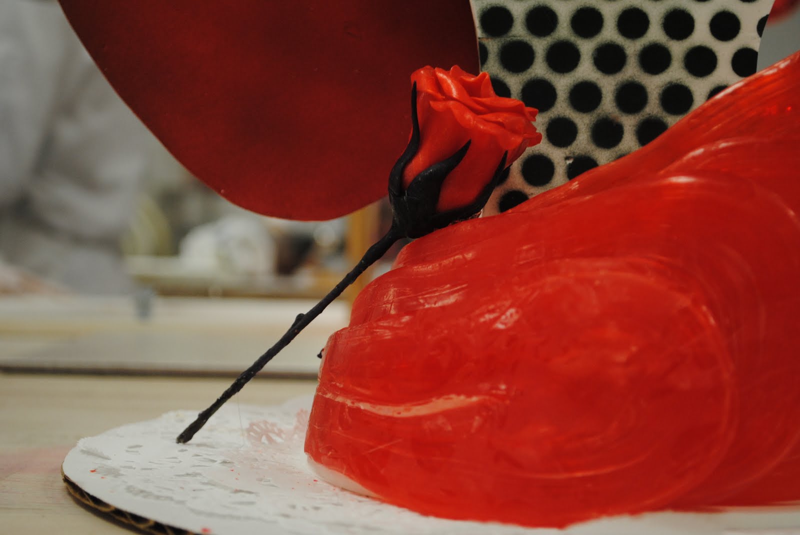 Mike Anthony's Remarkable Cakes: Flamenco Pastillage Sculpture