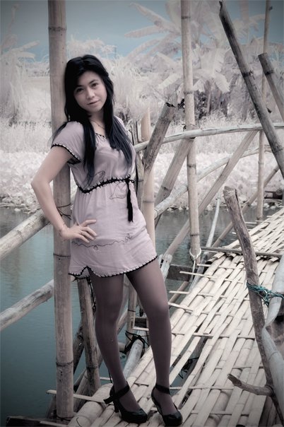 IR photography | Asian female photography