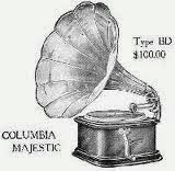 Phonautographist : Columbia BD Disc Graphophone Illustration