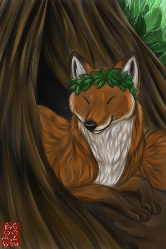 The Fox Trail: Pagan and Fantasy Artwork