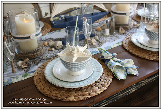 From My Front Porch To Yours: Nautical Summer Time Table Setting- A ...