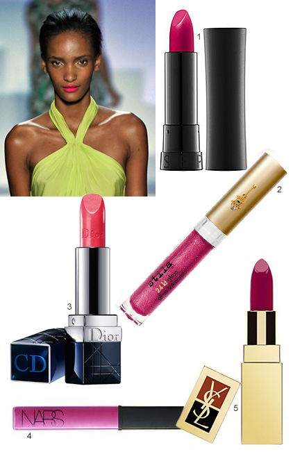 It's the Little Things: spring trend: hot pink lips