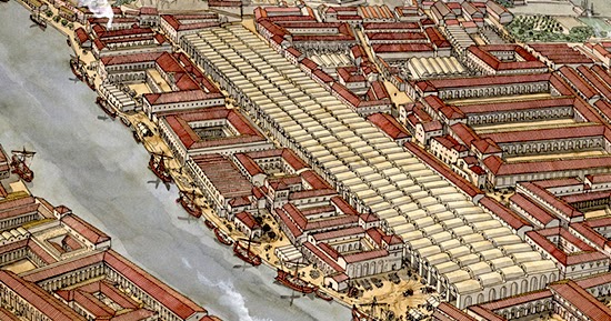 romanoimpero.com: HORREA GALBANA