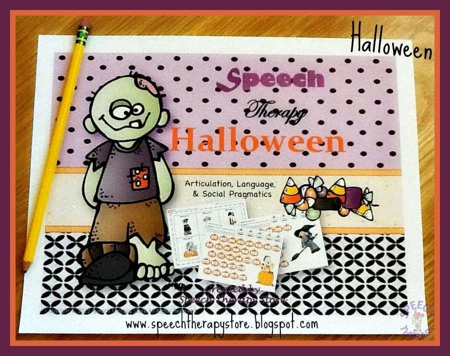 Speech Therapy: Trick or Treat :)