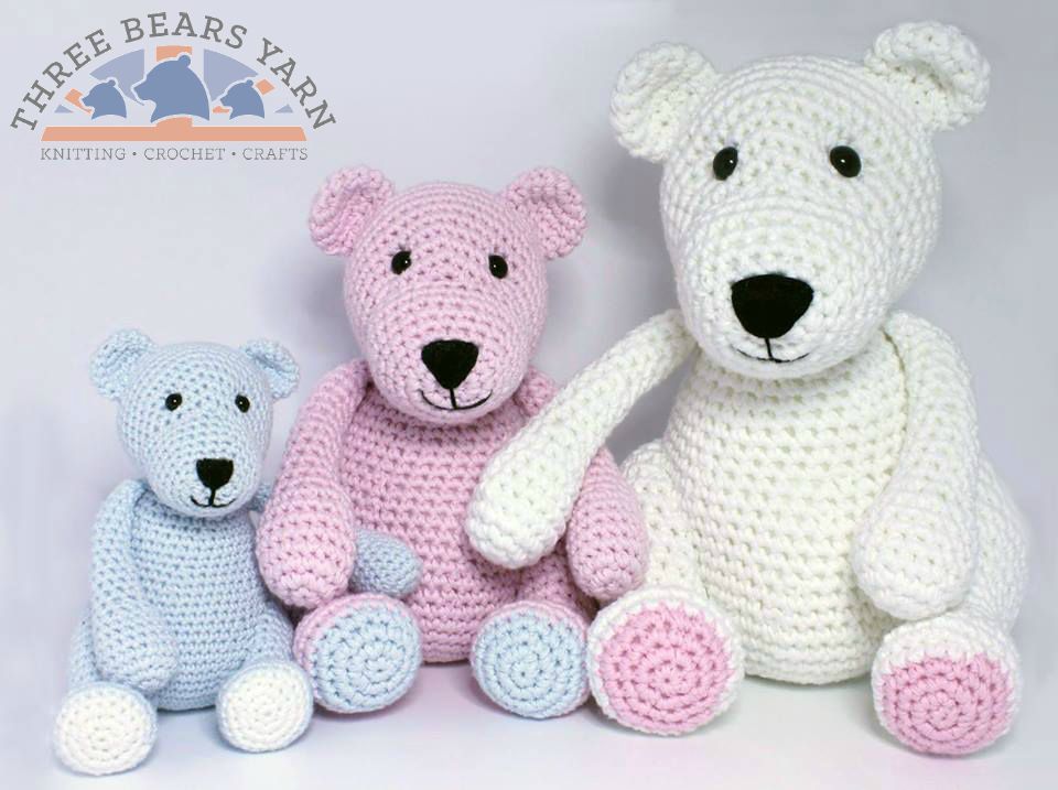 Heart & Sew: The Three Bears - Free Crochet / Amigurumi Pattern