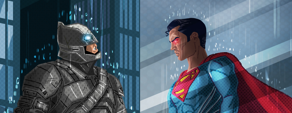 Ken Turner: Batman v Superman - Poster