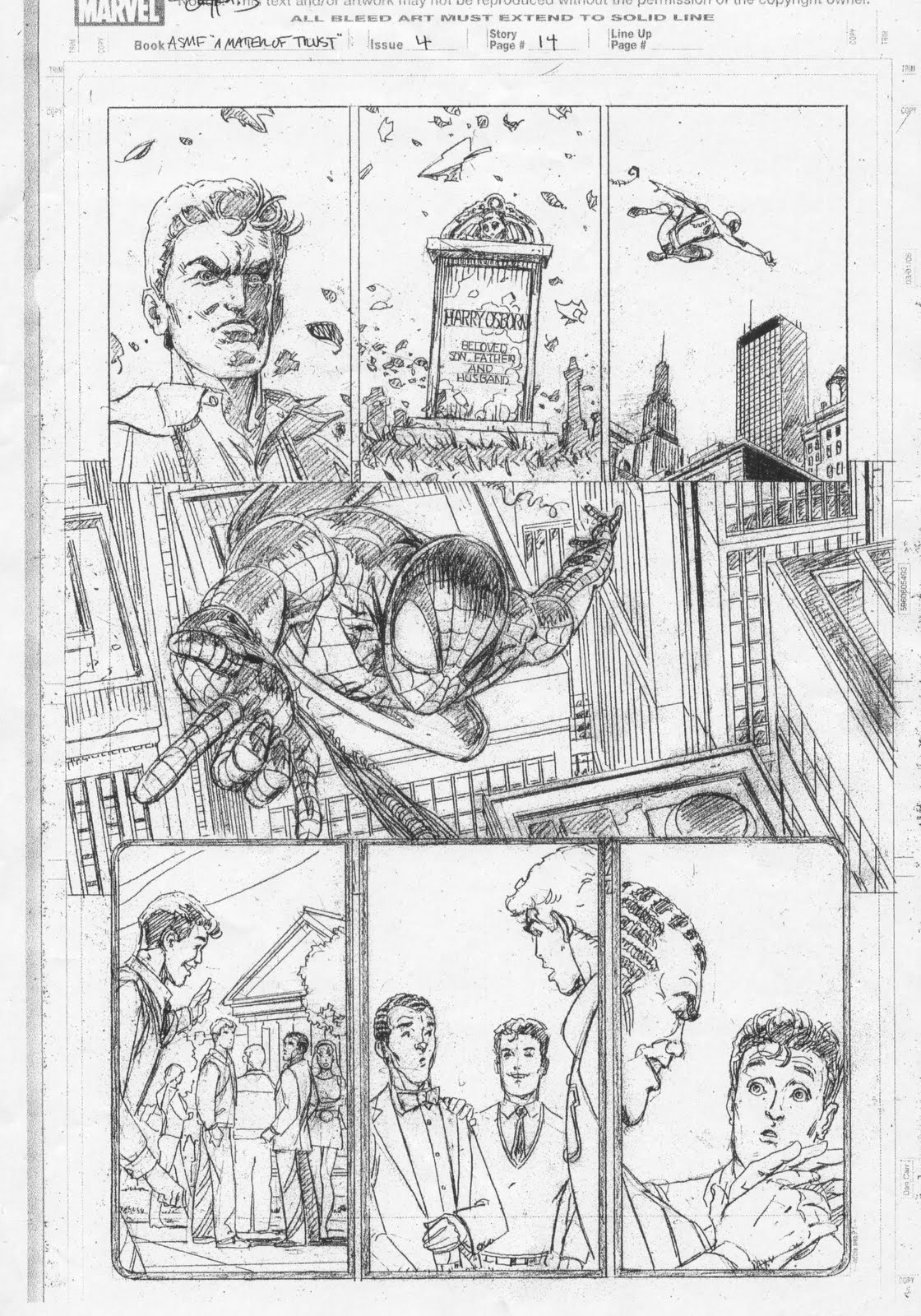 Lee Townsend Inking.Com: Marvel: Sample Ink Pages #3