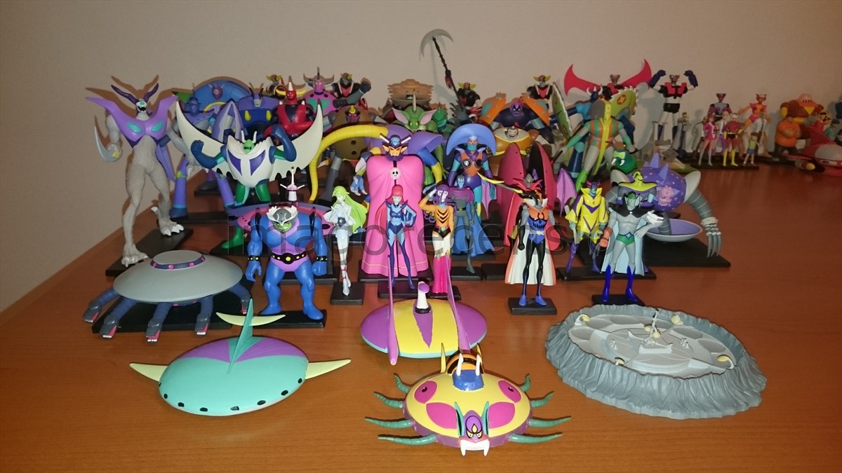 Imago Recensio: Go Nagai Robot Collection: Panoramica finale dei 180 ...
