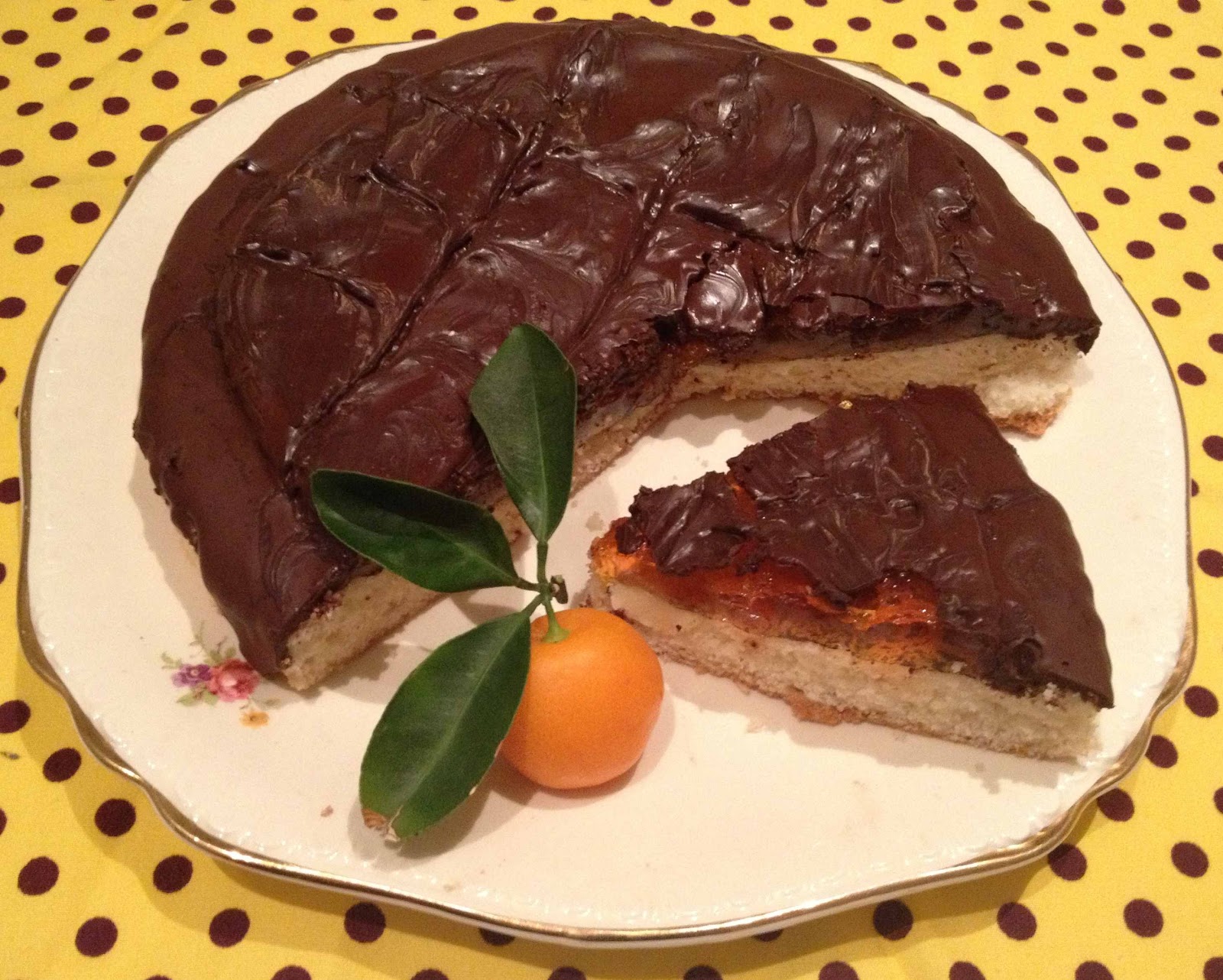 Domestic Sluttery: Sluttishly Sweet: Giant Boozy Jaffa Cake