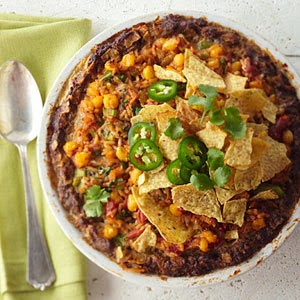 deep-dish mexican meat loaf pie | Quick Recipes & Kitchen Tips