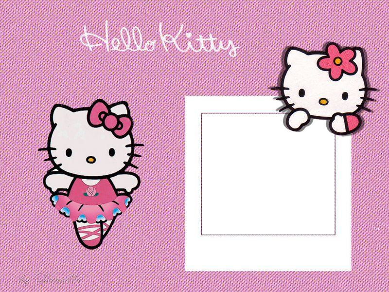 Delicados Marcos de Hello Kitty, todos en Png. ~ Marcos Gratis para ...