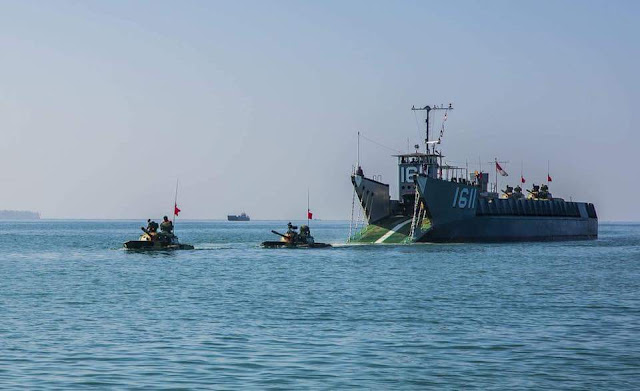 China Defense Blog: Military drill of the day: Myanmar military joint ...