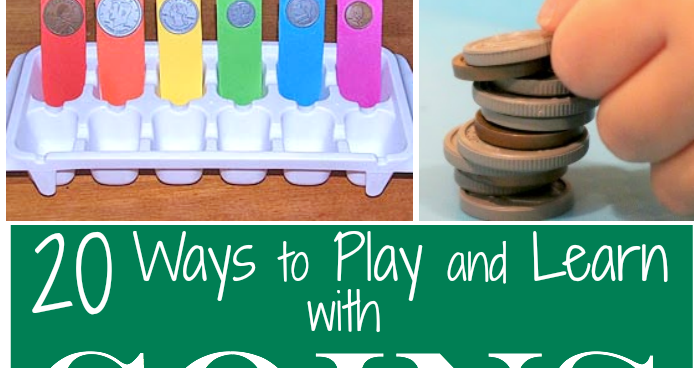 Play and Learn With Coins | What Can We Do With Paper And Glue