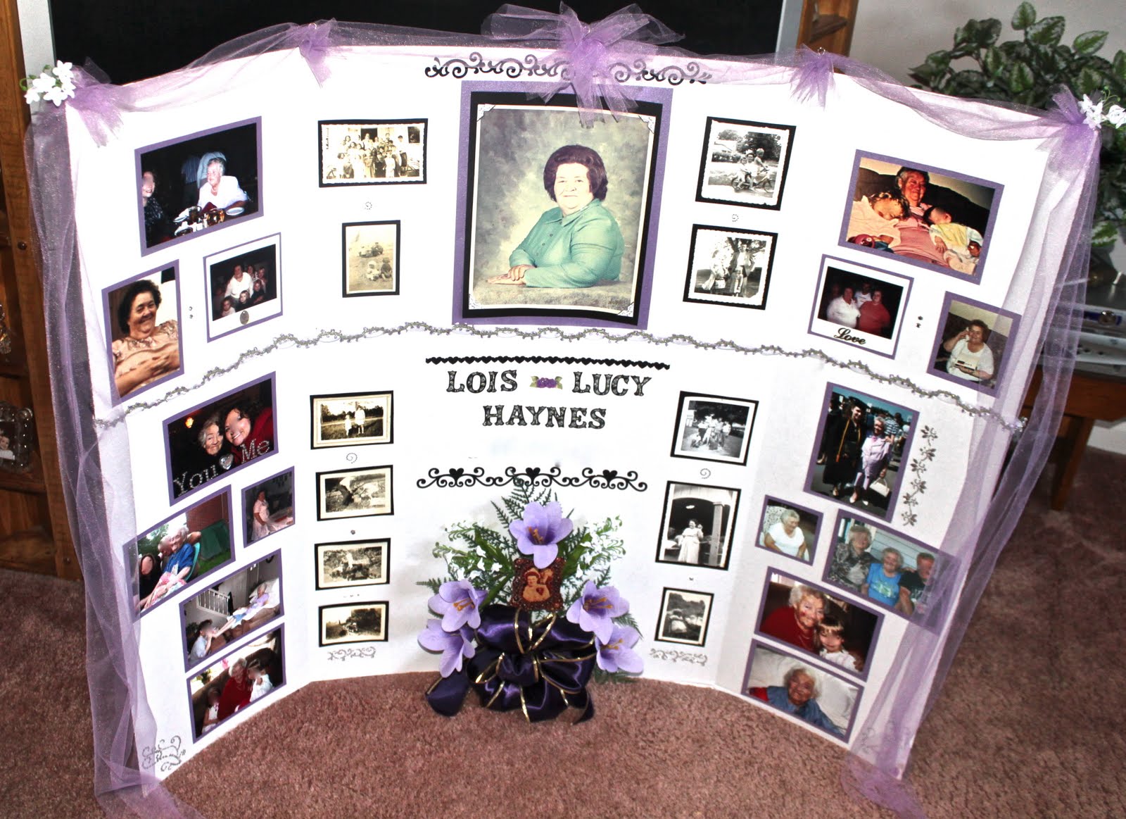 Crafty Life And Style: Tribute Board