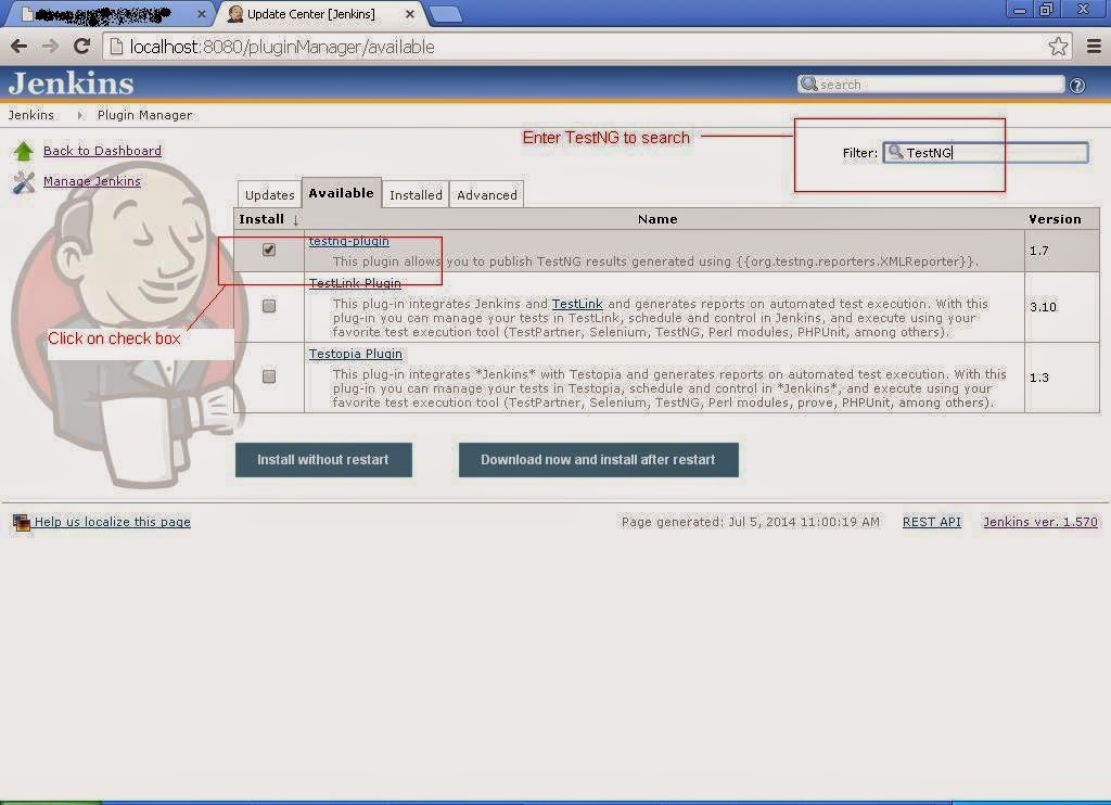 Road To Automation: Road to publish Webdriver TestNg report in Jenkins
