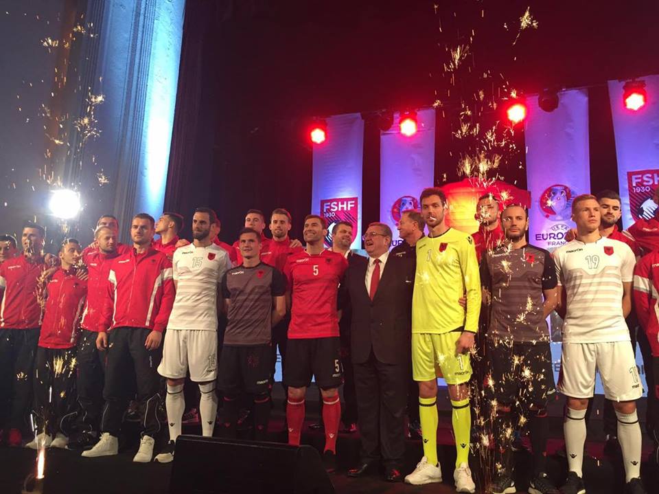 Macron Albania Euro 2016 Kits Released - Footy Headlines