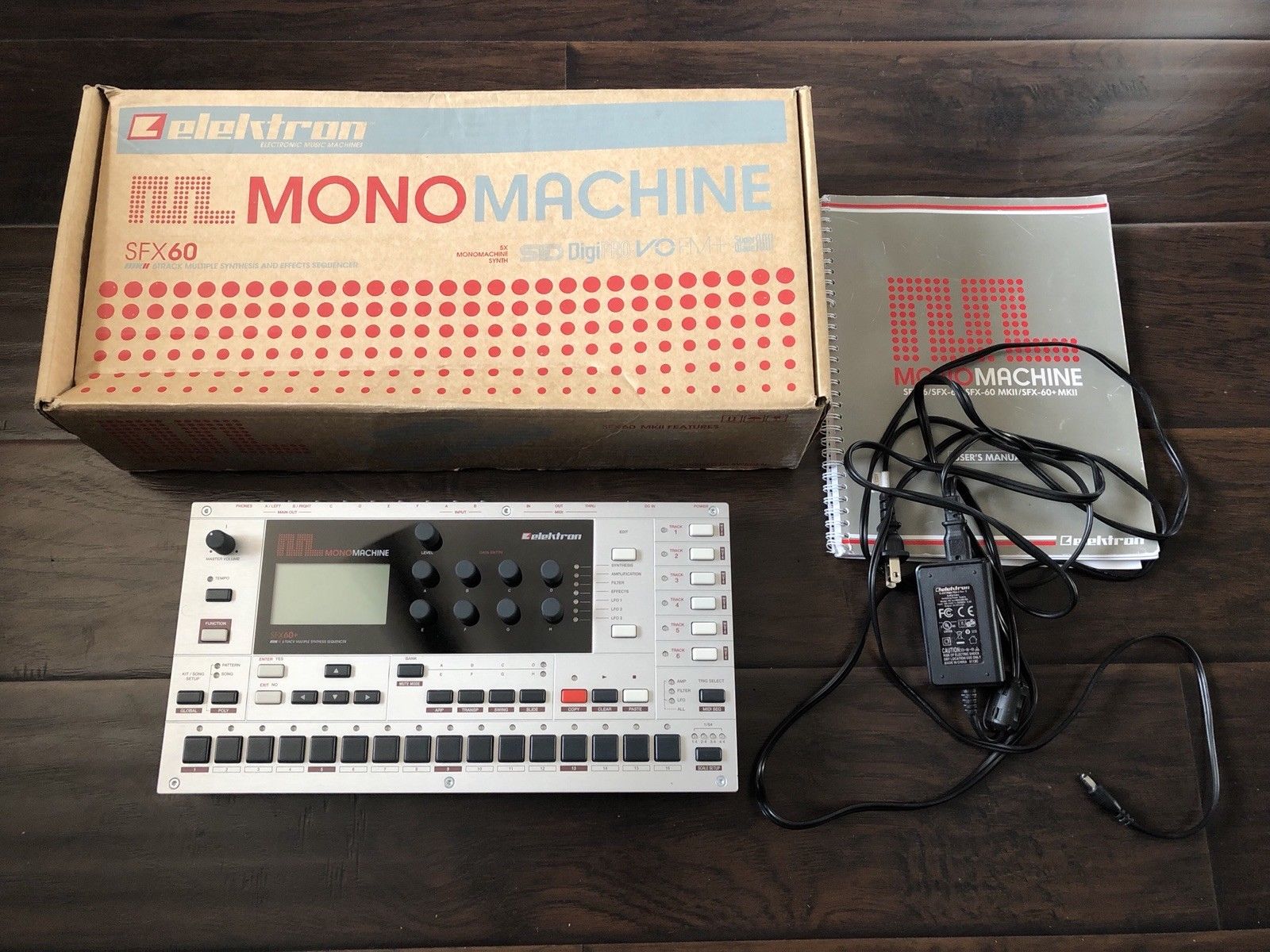 MATRIXSYNTH: Elektron Monomachine SFX60+ Plus MKII Synthesizer - 2016 ...