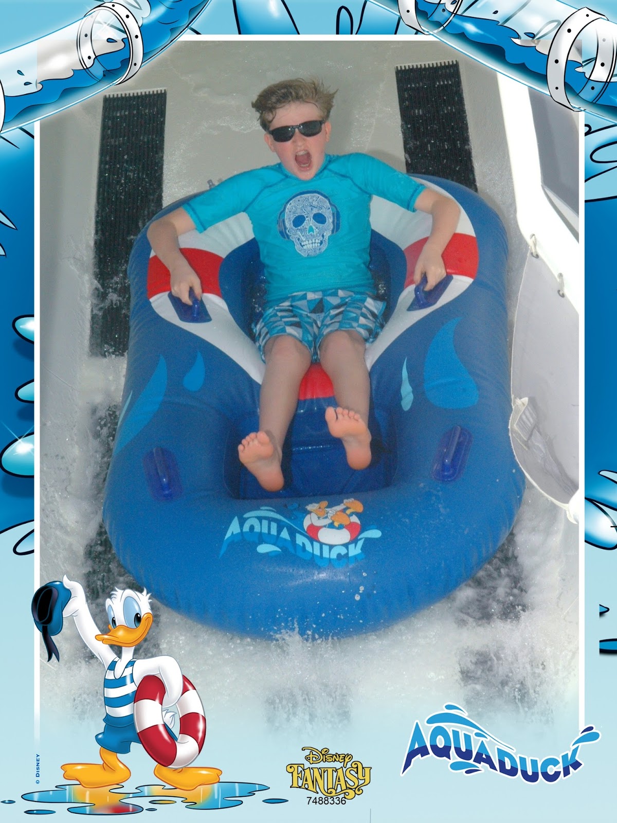Williams Family: Disney Cruise Line's AquaDuck--Now With Pictures!