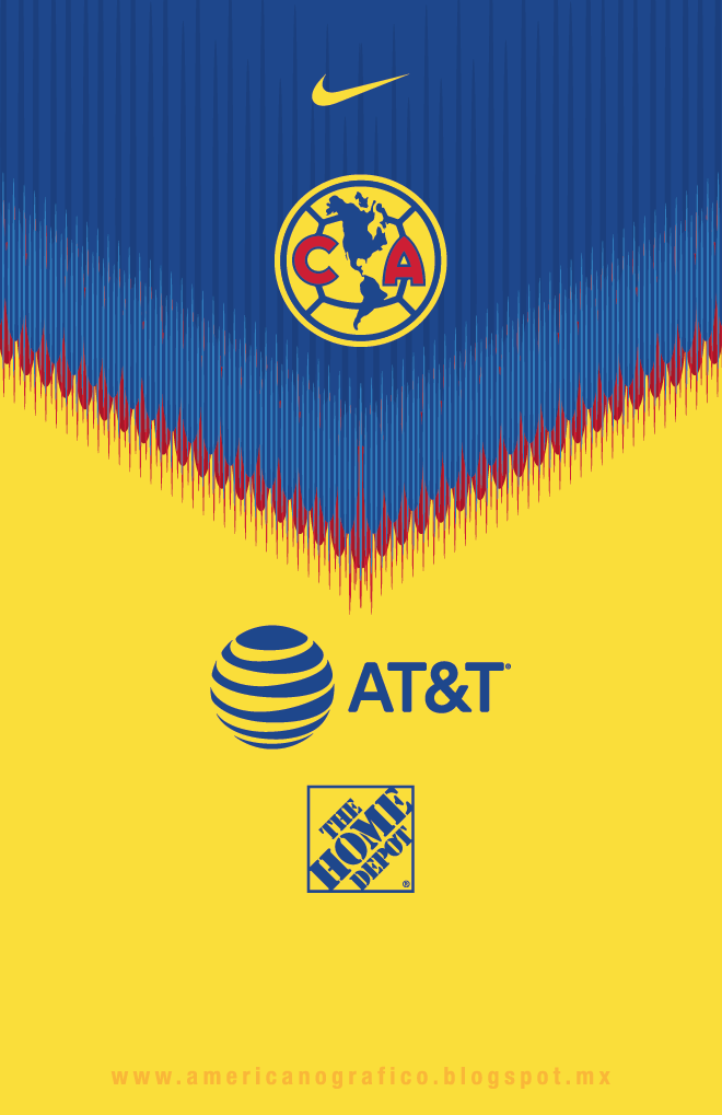 AMERICAnografico: Club América Nike Kit 200718