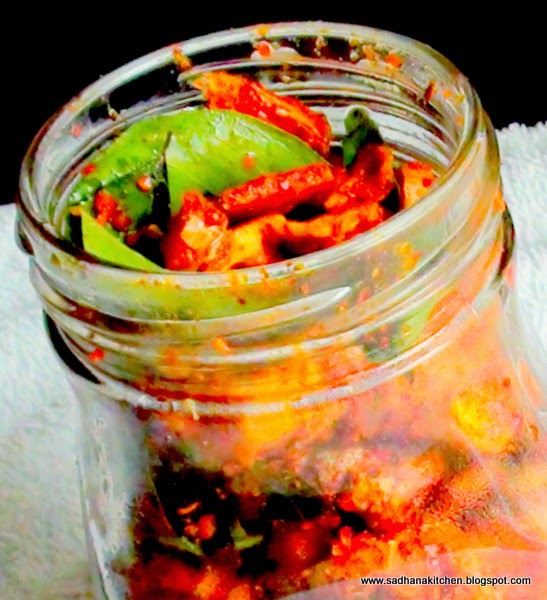 Madappalli - Temple's Kitchen: 488: Manga Inji Pickle 2/ Mango Ginger ...