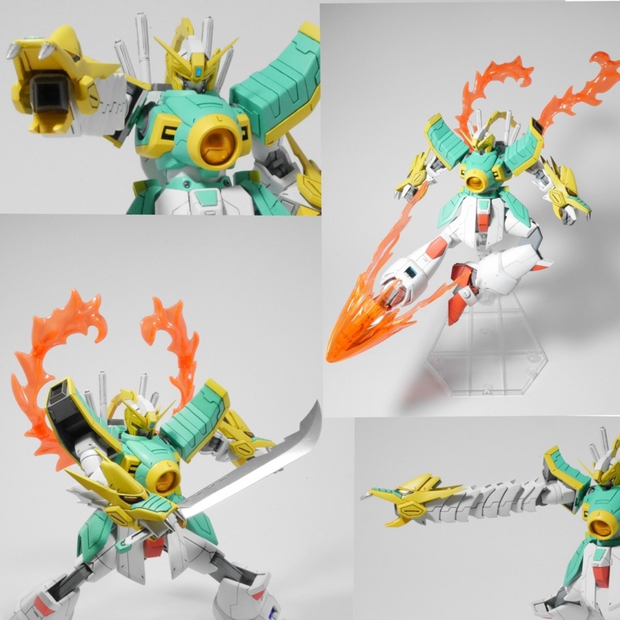 Custom Build: 1/144 Dragon Gundam