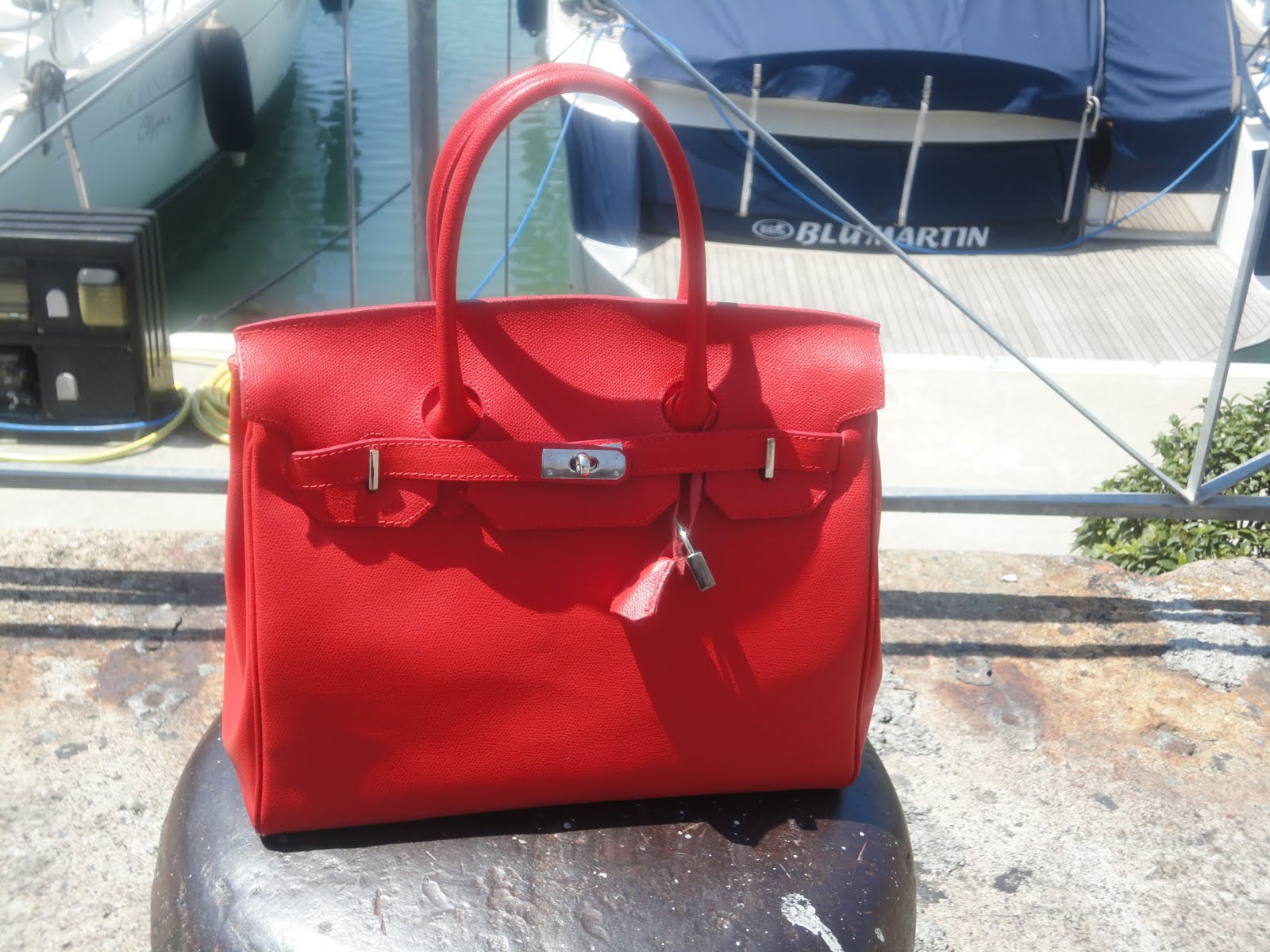I love shopping - New in: Red Birkin style