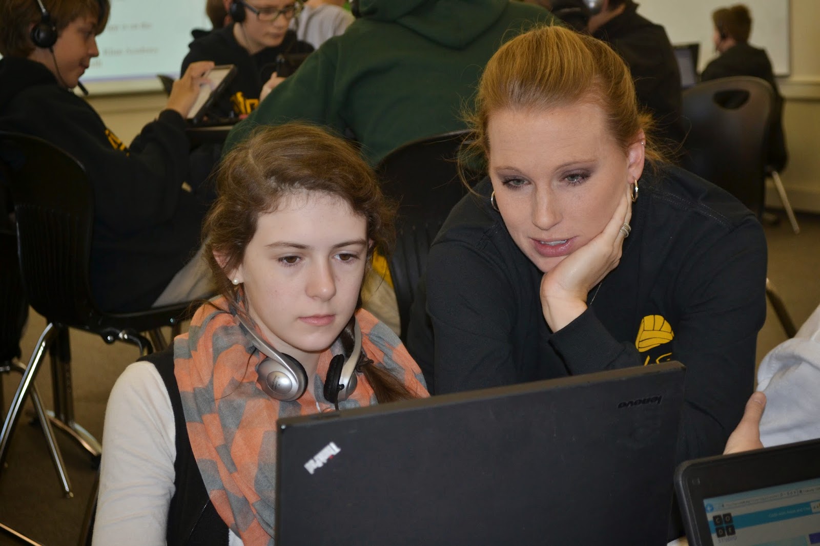 Your Permanent Record: An Hour of Code at Wiley Magnet Middle School