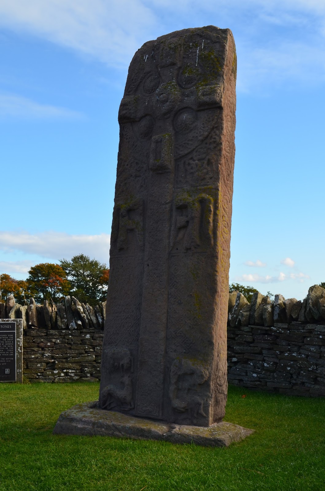 Mountain and Sea Scotland: Aberlemno Pictish stones