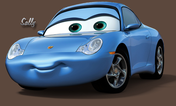 Pixar Cars Sally