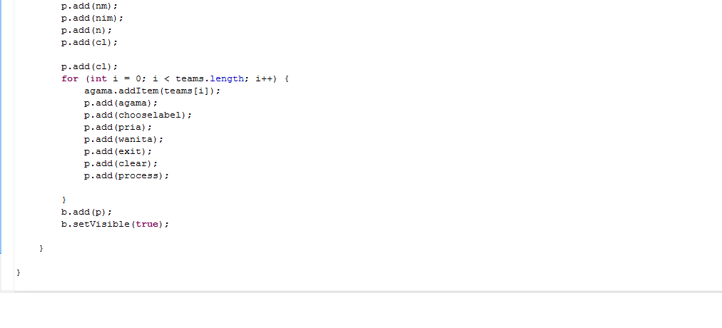 Pengenalan Java Basic: Pemrograman Visual