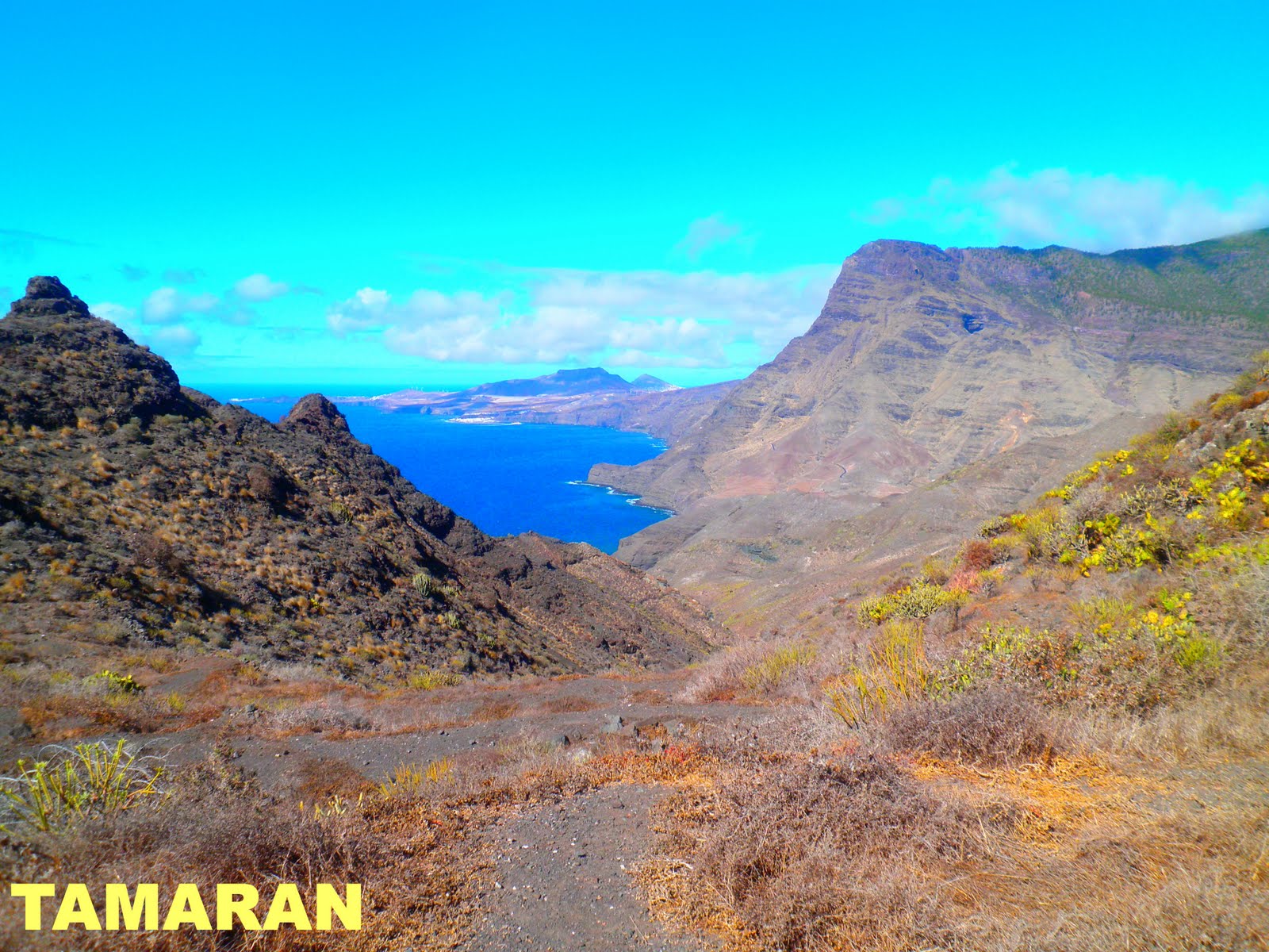 TAMARAN: ARTENARA DE TAMARAN FORMACIONES GEOLOGICAS PLAYAS VIRGENES