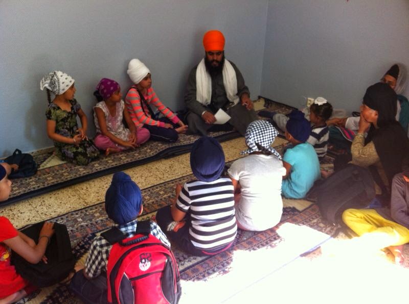 Manvir Singh: Sweden Sikh Family Camp 2014...