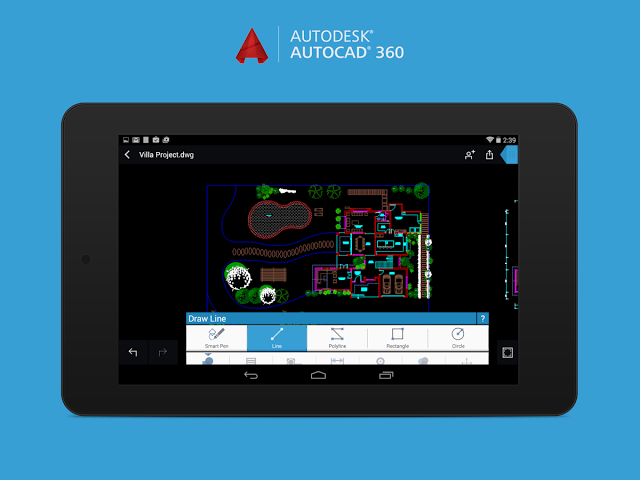 the official AutoCAD® mobile app تحميل