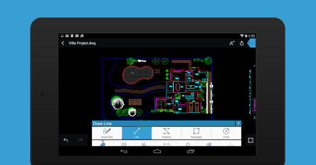 the official AutoCAD® mobile app تحميل