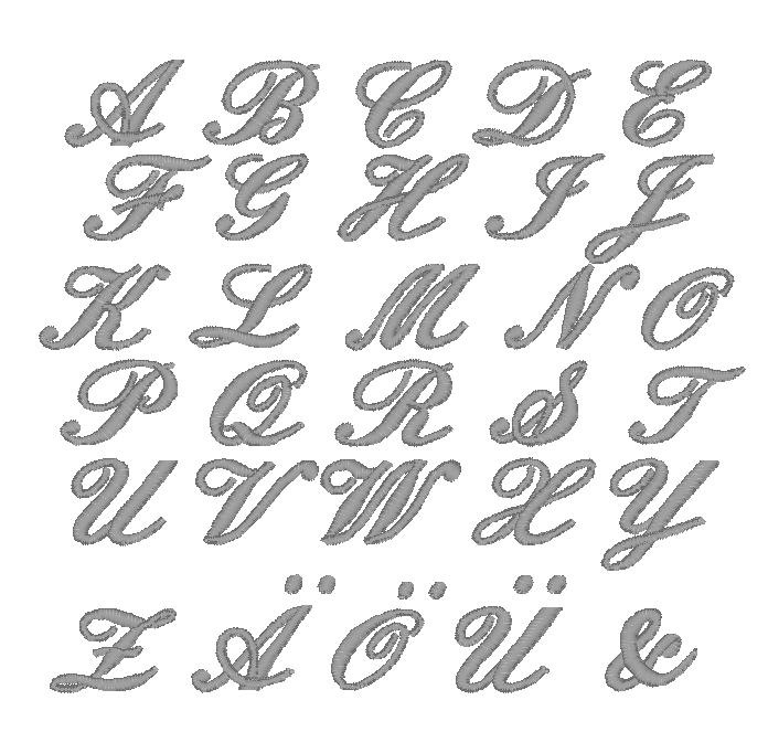 Schreibschrift Alphabet