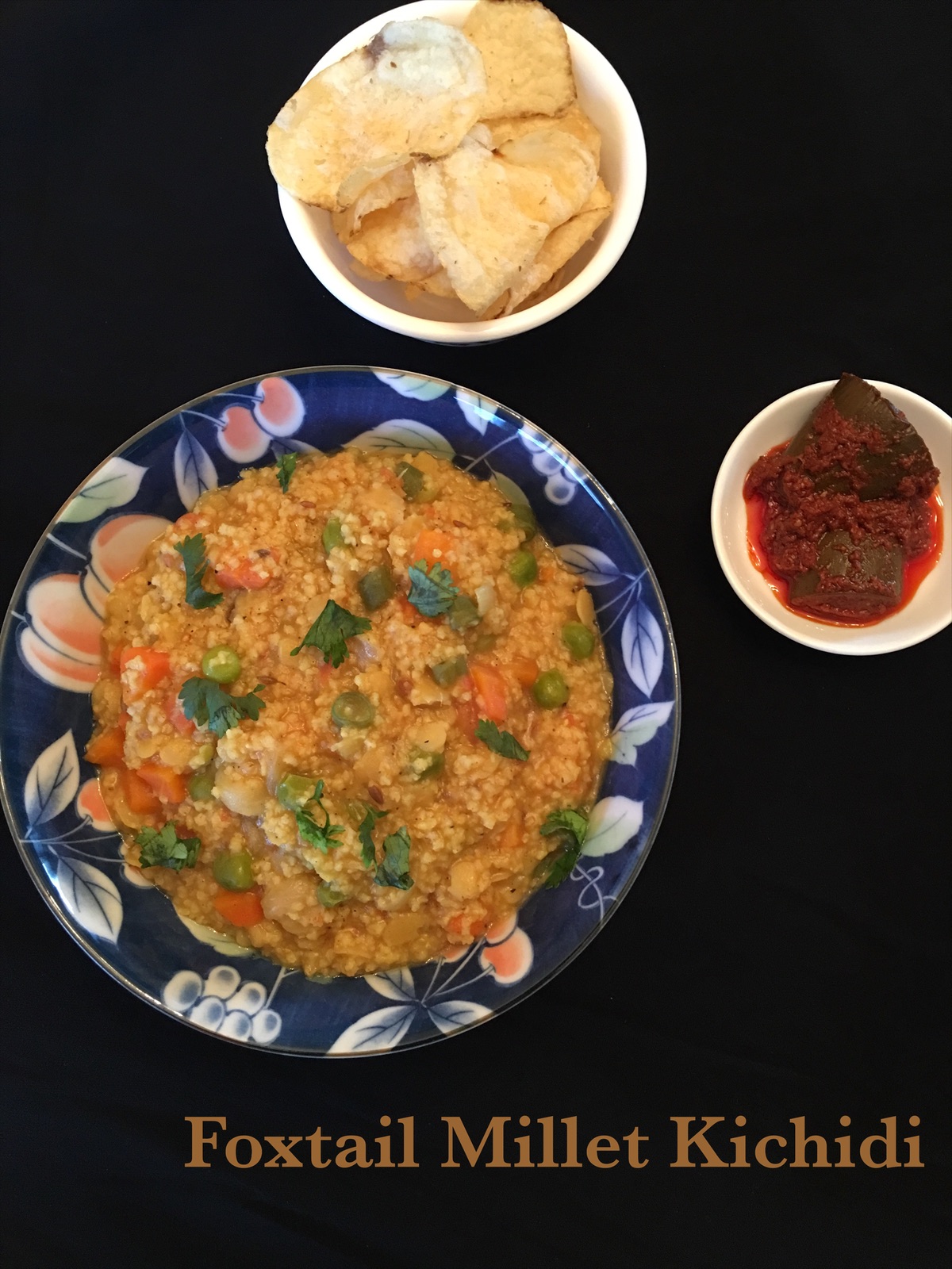 Korralu Khichdi ( Foxtail Millet ) - From Sushma's Kitchen