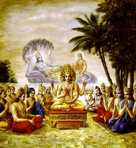 INDIAN MYTHOLOGY: Who is the first Human Being according to Sanatana ...