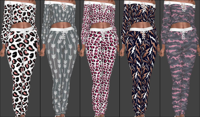 Annett's Sims 4 Welt: Experiment - NitroPanic Zens Lace Up Sweat Set ...