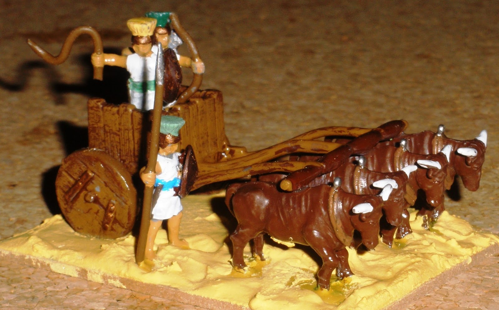 The Eastern Garrison: Philistine ox cart