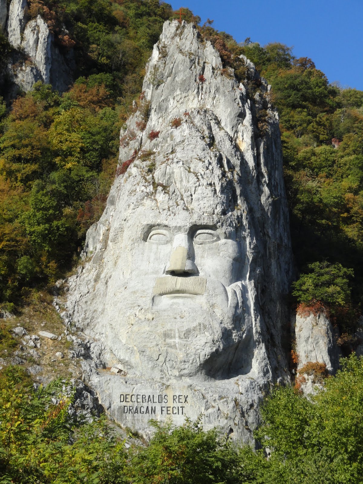 Frumusetile naturii: Statuia lui Decebal