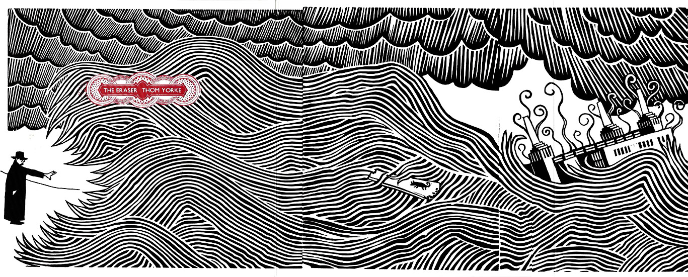 Book Cover Lover: Thom Yorke - The Eraser